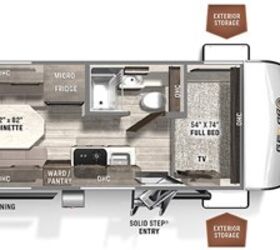 2021 Forest River Rockwood Geo Pro G19RD's media | RV Guide